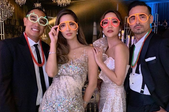 Cantiknya Nia Ramadhani dan BCL dengan Dress Super Seksi di Pesta ...