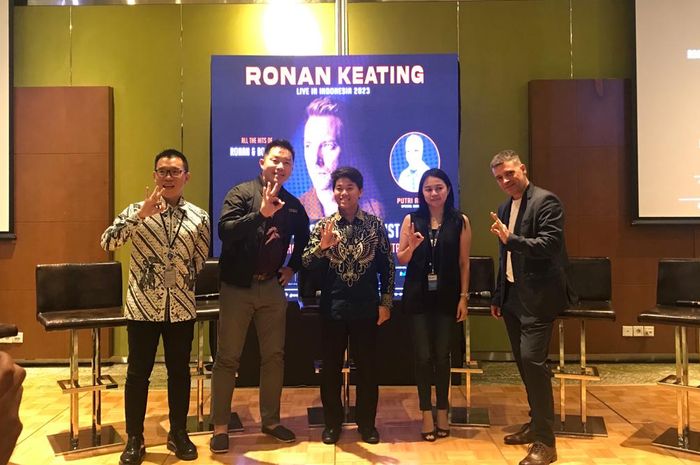 Ronan Keating Konser di Jakarta 18 Agustus 2023, Bakal Duet dengan ...