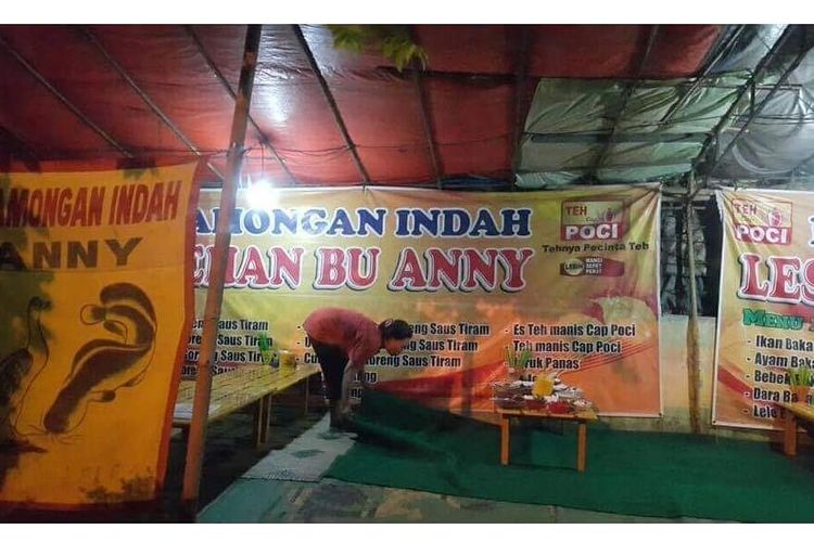 Warung Lesehan Bu Anny yang Viral Kini Udah Ada Daftar Harganya - Page all