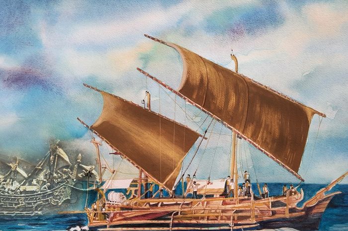 Gagahnya Jung Java: Kapal Perang Raksasa Kerajaan Majapahit 'Menantang' Portugis, Muat 800 ...