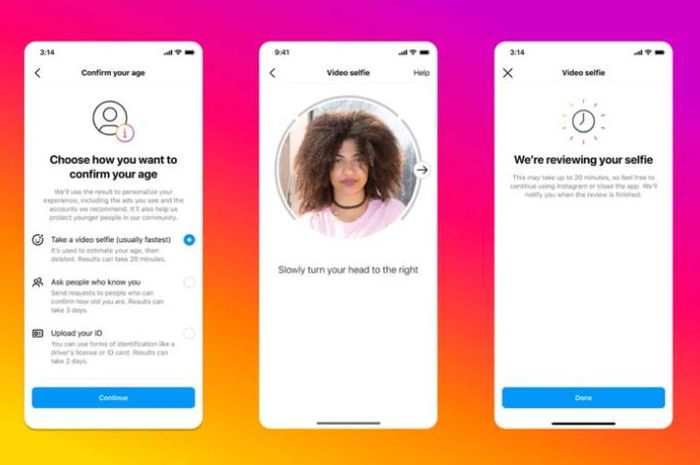 Instagram Verifikasi Usia Pengguna Menggunakan Video Selfie! - CewekBanget