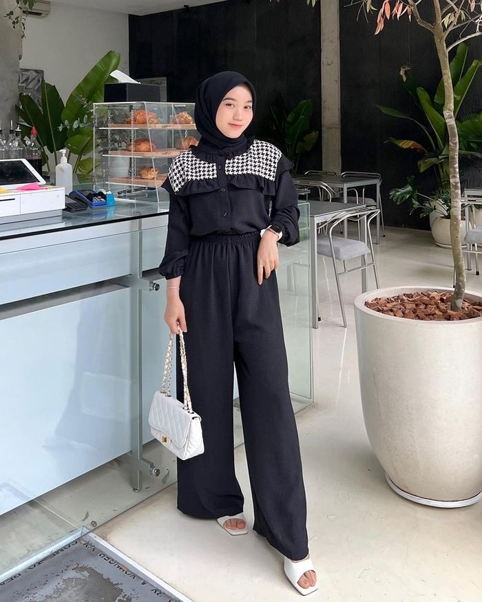 Inspirasi Outfit Mamba Hijab dari Selebgram, Tampilan Makin Stunning ...