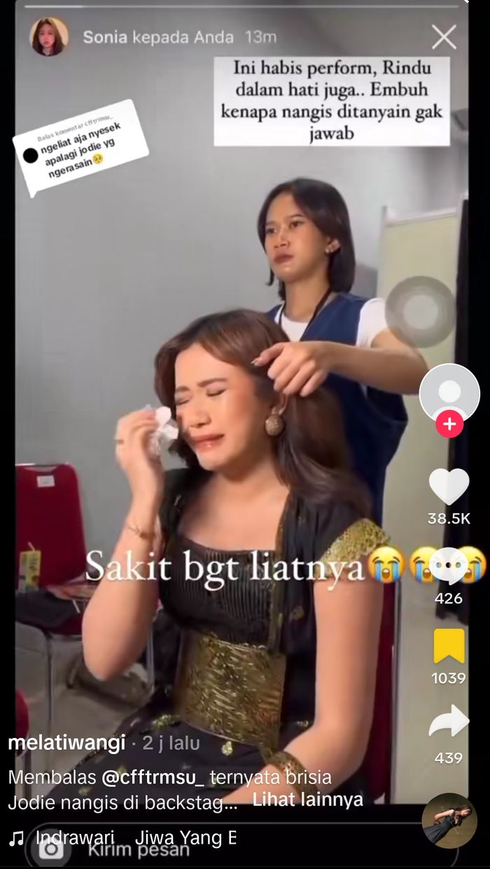 Viral Brisia Jodie Nangis Sesenggukan! Diduga Usai Diteriaki Mundur oleh Fans Tiara Andini Saat ...