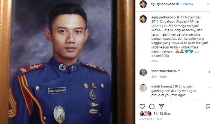 Pantas Annisa Pohan Klepek-klepek, Intip Gagahnya AHY Kenakan Seragam ...