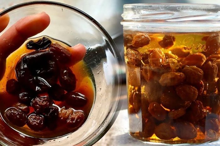 Belum Terlambat Kalau Mulai Hari Ini, Coba Rendam Kismis dan Minum ... Belum Terlambat Kalau Mulai Hari Ini, Coba Rendam Kismis dan Minum ...