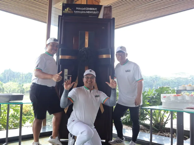 Produsen Pintu Baja Fortress Kembali Jadi Sponsor Turnamen Golf di ...