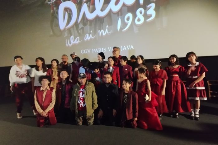 Kompak! Muhammad Adhiyat dan Malea Emma Beberkan Scene Dilan 1983: Wo ...