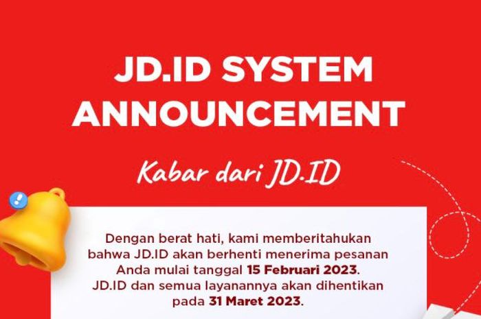 Cara Tarik Saldo JDBalance ke Rekening Bank Sebelum JD.ID Resmi Tutup - Semua Halaman - Cerdas ...