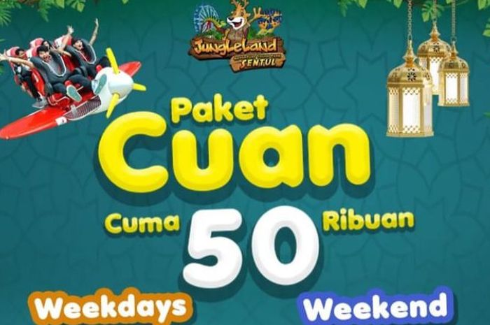 Promo Jungleland, Bayar Tiket Masuk dan Main Wahana Sepuasnya Cuma Rp50 Ribu! - Nova