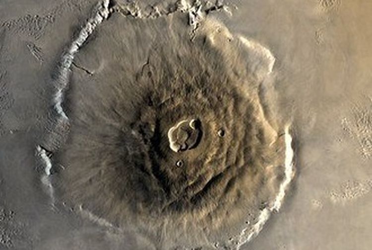 Mengenal Olympus Mons, Gunung Api di Planet Mars yang Luasnya Melebihi ...