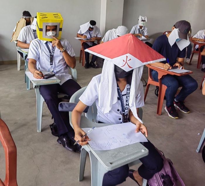 Kreatif! Dosen di Filipina Minta Mahasiswanya Bikin Topi Anti Nyontek ...