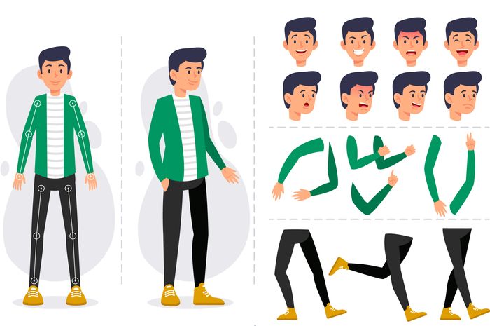 Contoh Kalimat dan Dialog Bahasa Inggris Materi Parts of Body Kelas 5 ...