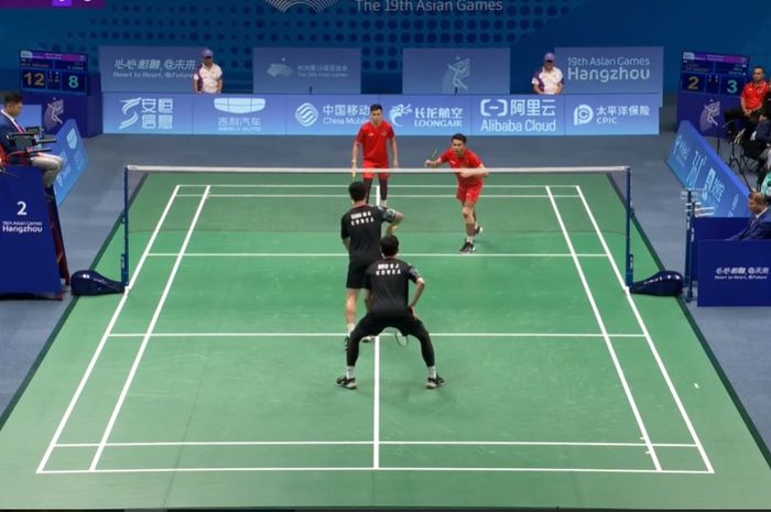 Hasil Bulu Tangkis Asia Games 2022 Fajar Rian Dijegal Juara Dunia