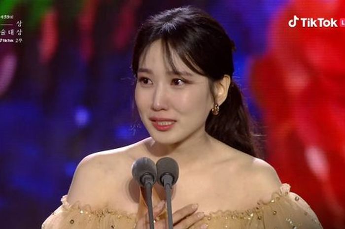 Park Eun Bin Menangkan Penghargaan Daesang Mimpi Masa Kecil Terwujud