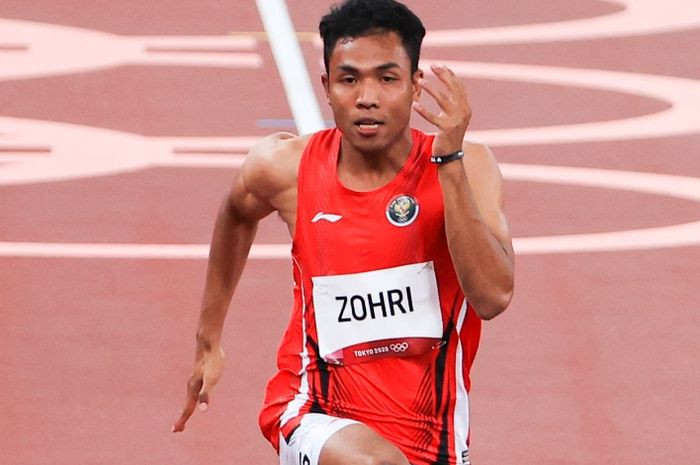 SEA Games 2023 - 1 Detik Pembeda, Debut Zohri di 200 Meter Putra ...