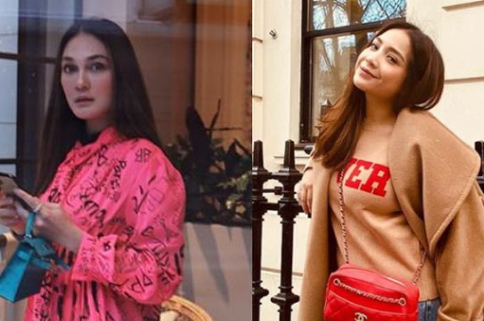 Nagita Slavina dan Luna Maya Kepergok Pakai Kaus Sama Persis, Tampilan Istri Raffi Ahmad Dinilai ...