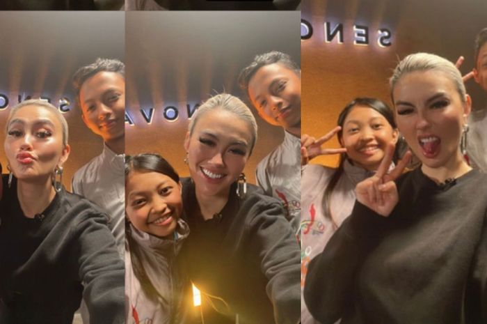 Dukung Prestasi Anak Bangsa, Agnez Mo Akhirnya Bertemu Dengan 2 Siswa SMPN 1 Ciawi