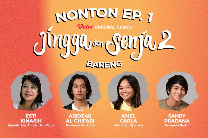 Meriahkan Peluncuran Series Terbaru Adaptasi Buku 'Jingga Untuk Matahari', Gramedia dan Vidio ...