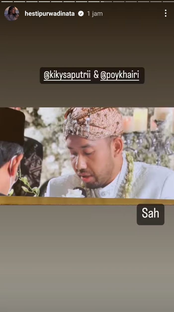 RESMI Menikah, Intip Cantiknya Kiky Saputri Pakai Gaun, Tamu Undangan ... RESMI Menikah, Intip Cantiknya Kiky Saputri Pakai Gaun, Tamu Undangan ...