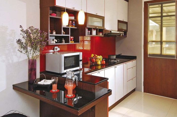 Dapur Minimalis di Lahan Sempit Tetap Rapi, Ini Trik yang Diterapkan - iDEA