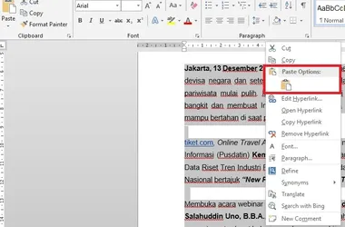 Cara Membersihkan Teks Hasil Copy Paste di Ms Word, Pelajar Wajib Tau ...